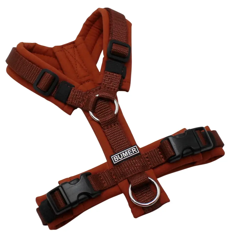 BUMER Hundegeschirr, gepolstert ohne geteilten Bruststeg, Größe XXS ...